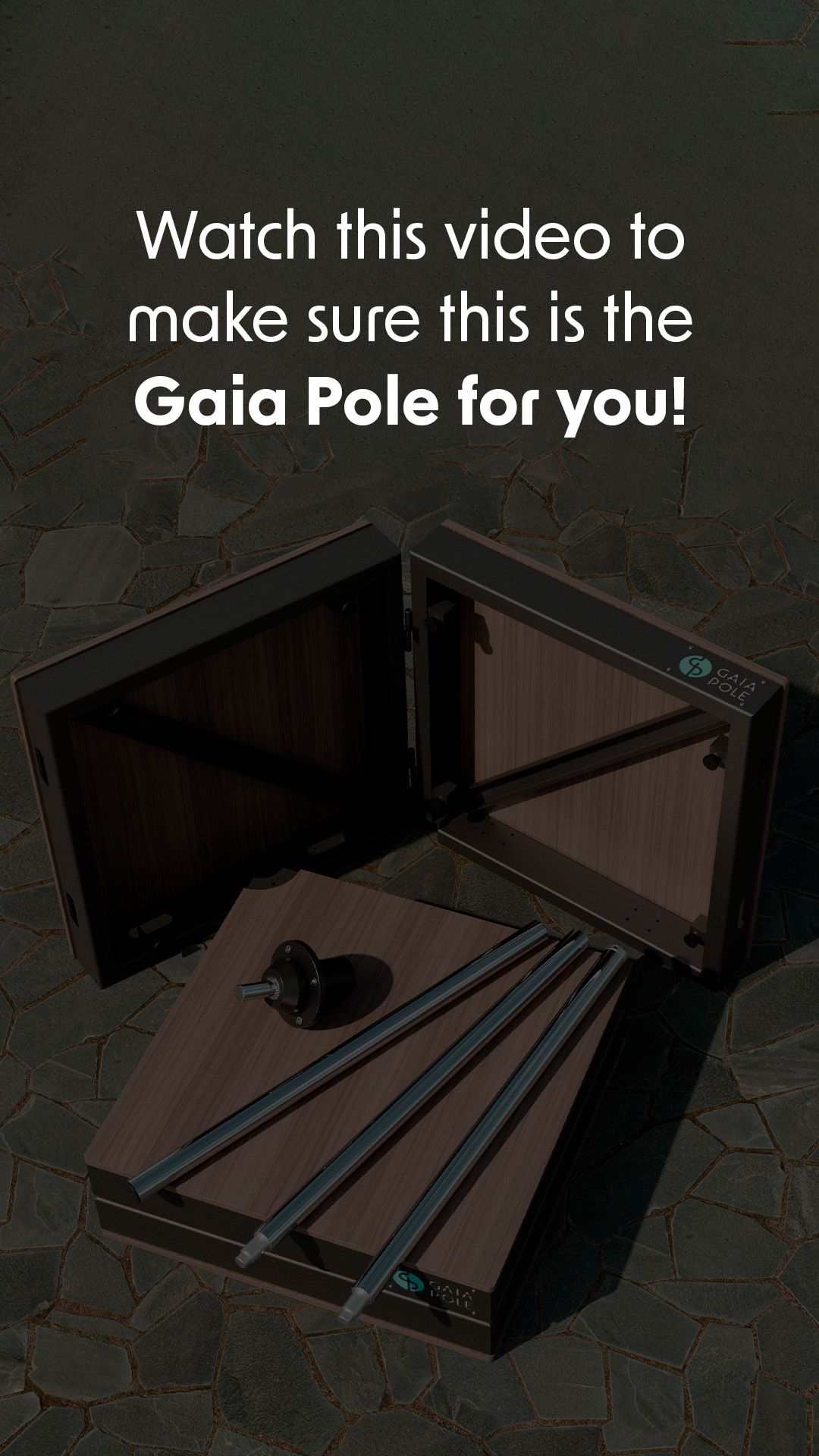 PORTABLE STAGE POLE - Gaia Pole